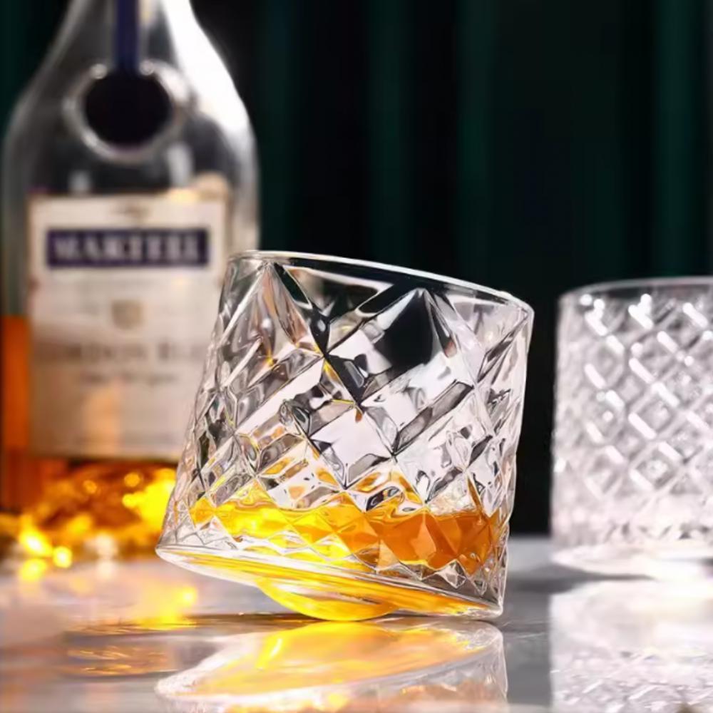 Sublink - 4LS- VASO DE WISKY GIRATORIO CON APOYA VASO