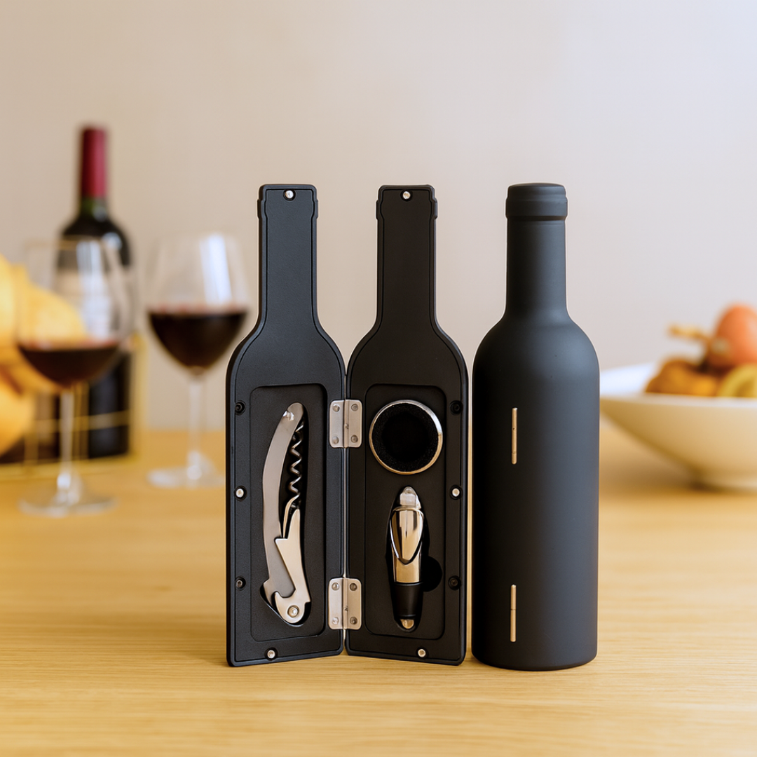 Sublink - 4D- BOTELLA SET DE VINO 3 PCS