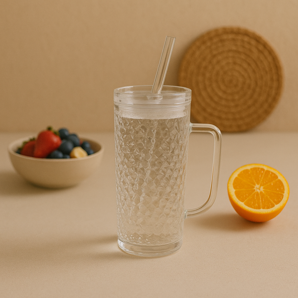 Sublink - 1B- VASO DE VIDRIO GRANURADO CON SORBETE