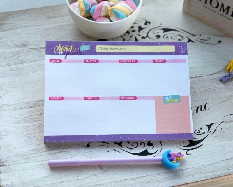 Sublink - BLOCK PLANNER A5