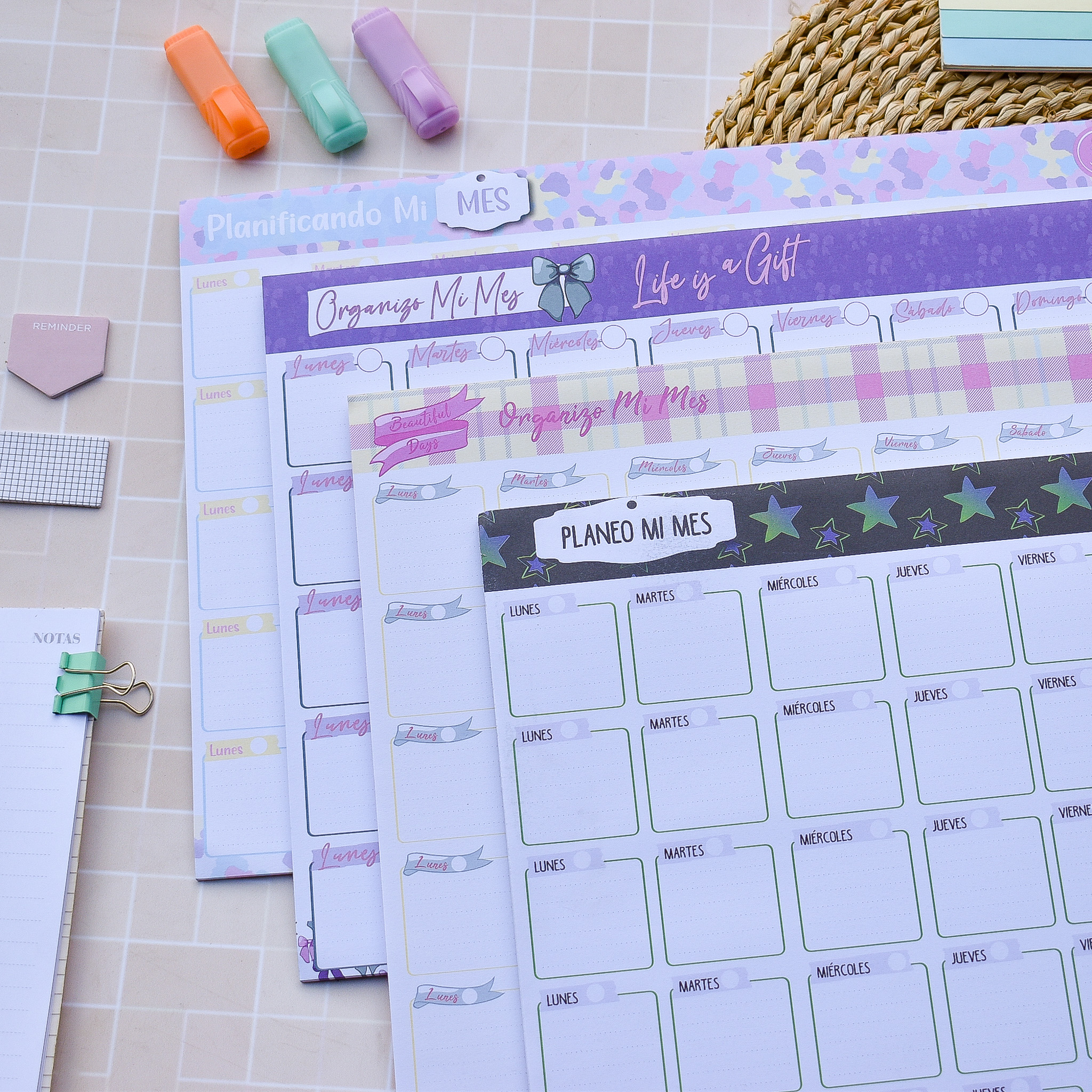 Sublink - I- PLANNER MENSUAL XL A3 BEEK